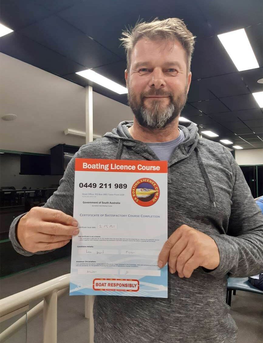 Course Information - South Australian Boating Licence Course